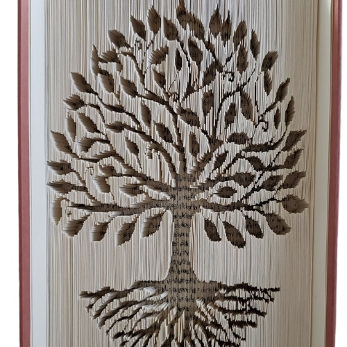 Tree of Life Book Folding Pattern - Etsy