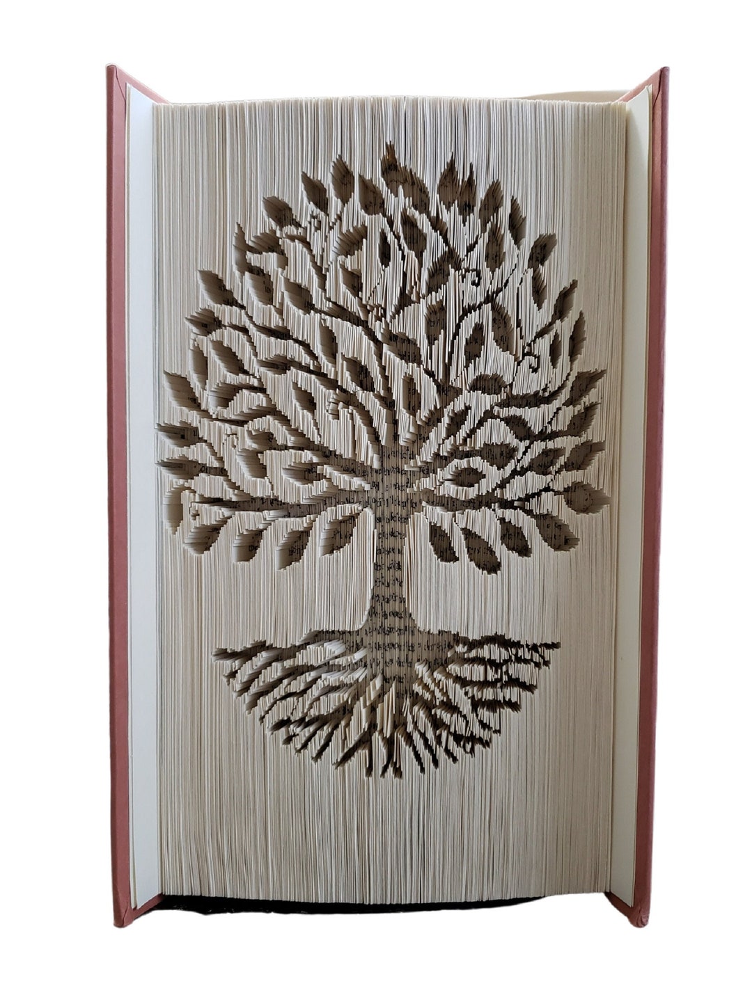 Tree of Life Book Fold Pattern - Cut and Fold Pattern - 649pg 21cm - Etsy