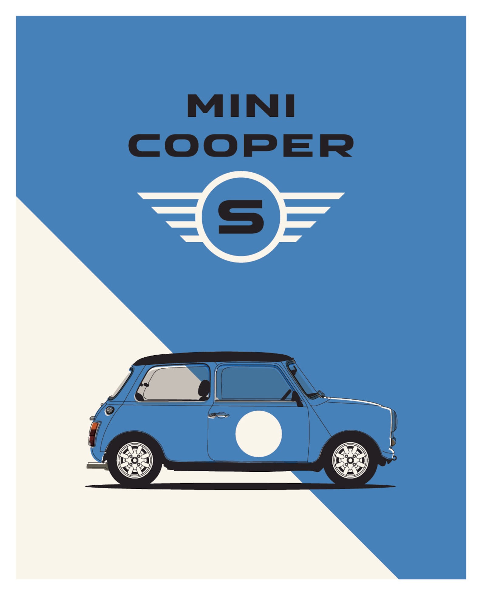 Mini Cooper S Art Print/poster | Etsy