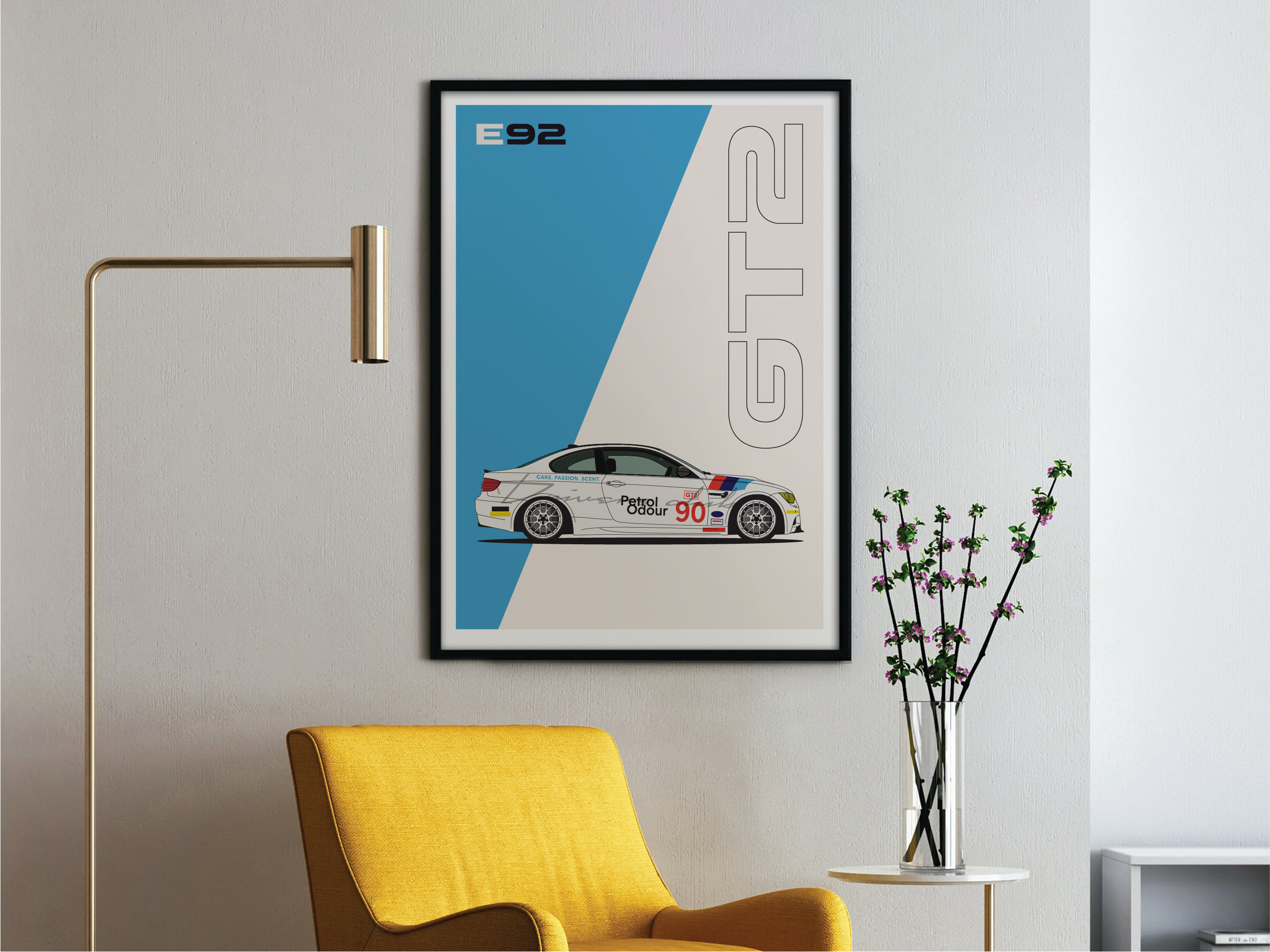 BMW E92 M3 Digital Download Poster - Etsy