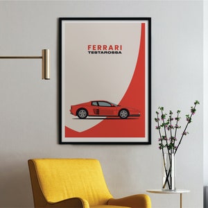 Ferrari Testarossa Digital Download Poster - Etsy
