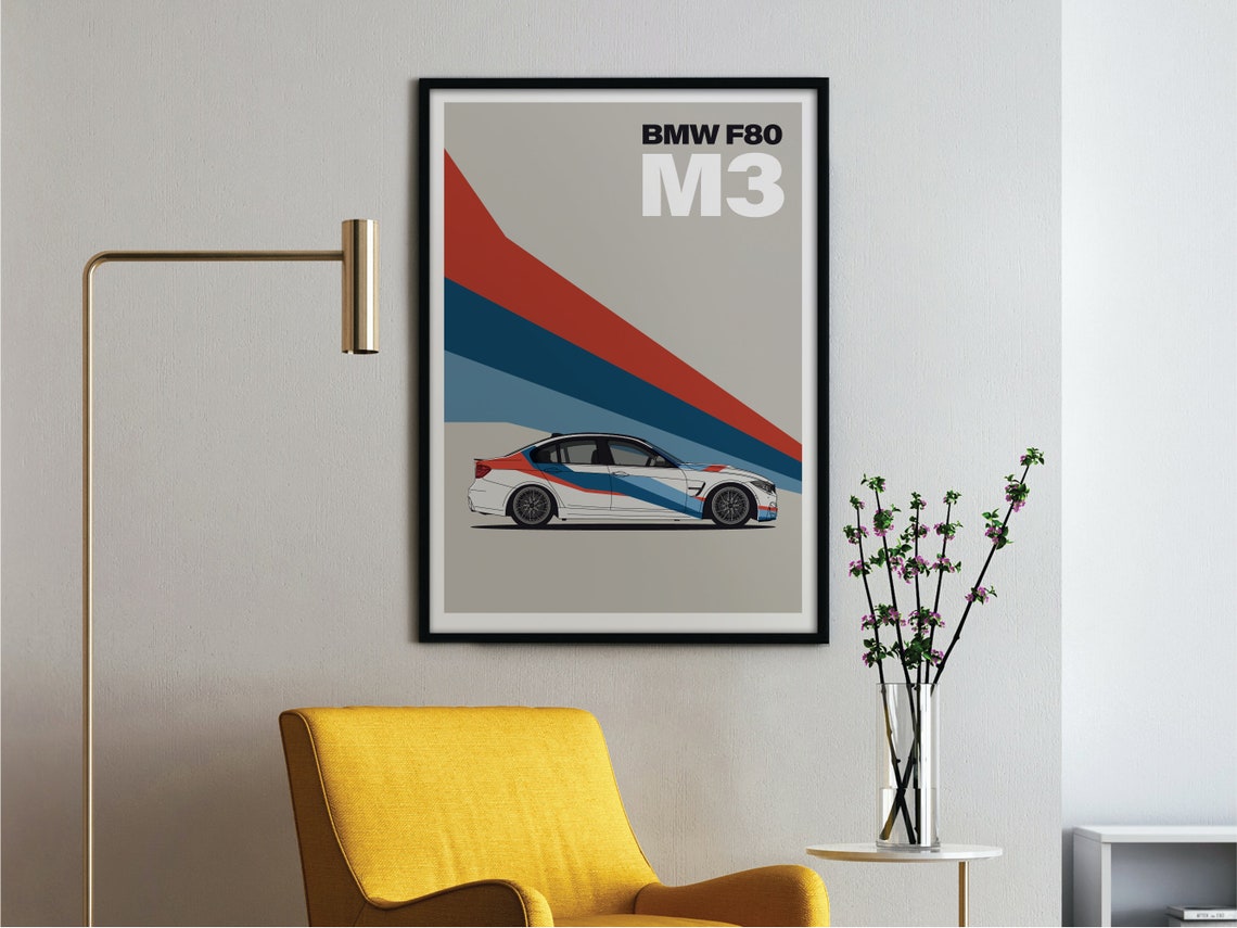 BMW F80 M3 Digital Download Poster - Etsy