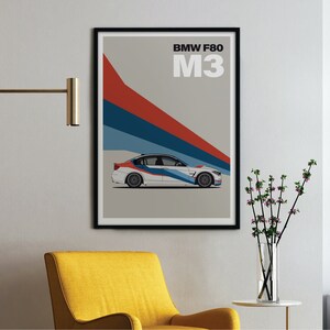 BMW F80 M3 Digital Download Poster - Etsy