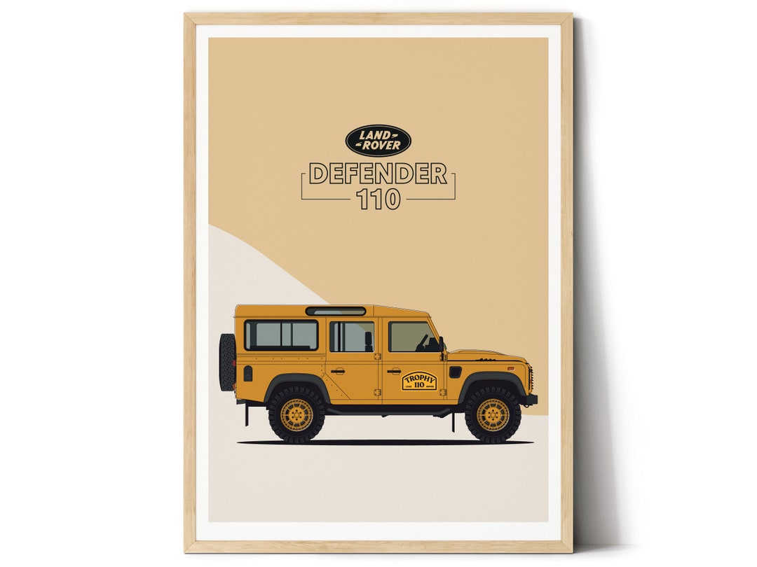 Land Rover DEFENDER 110 Digital Download Poster - Etsy