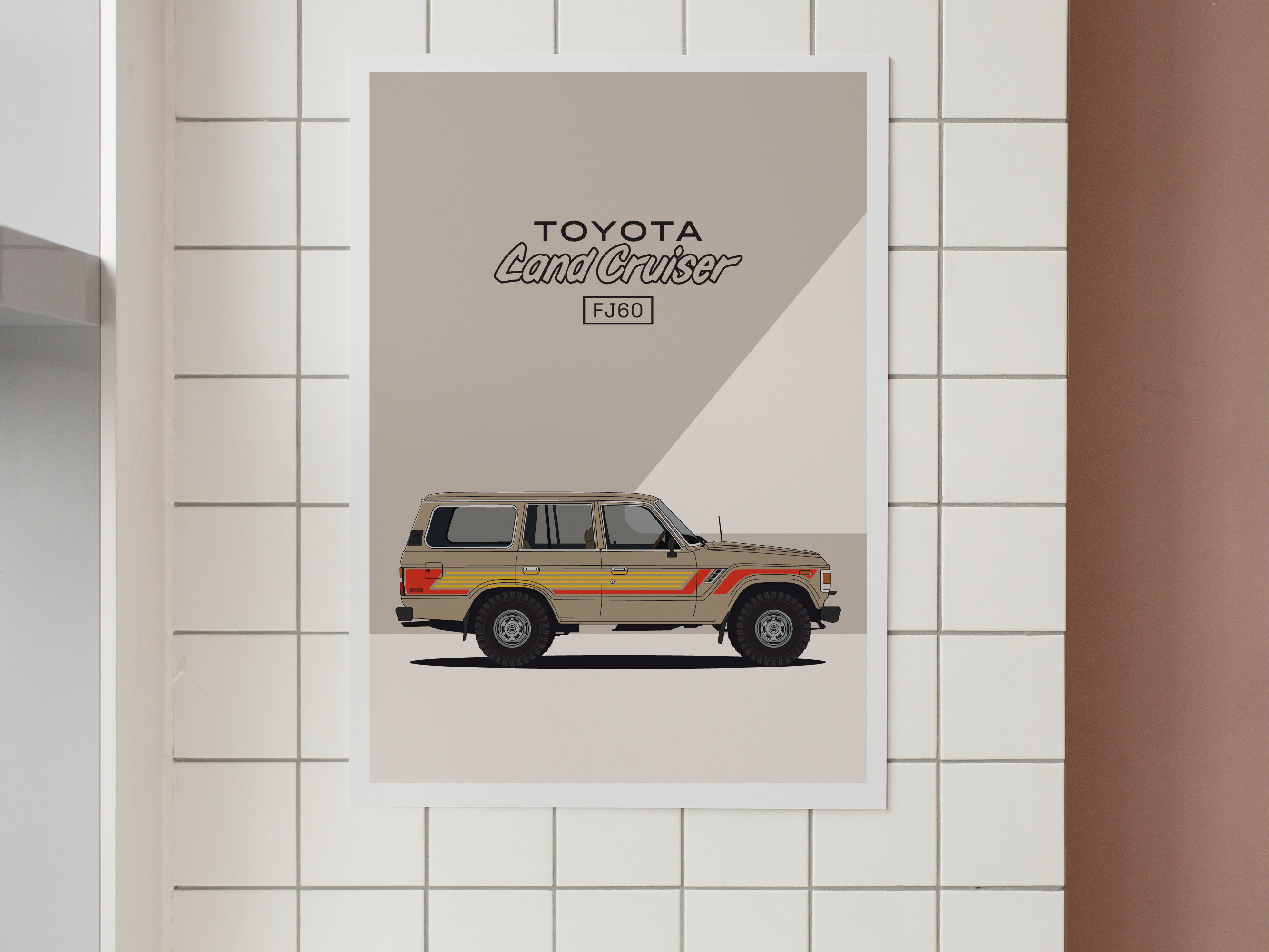 Toyota Land Cruiser FJ60 Digital Download Poster - Etsy