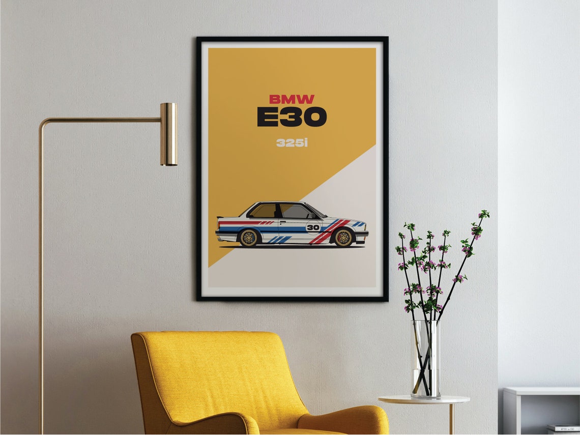 BMW E30 325i Digital Download Poster - Etsy