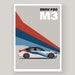 BMW F80 M3 Digital Download Poster - Etsy