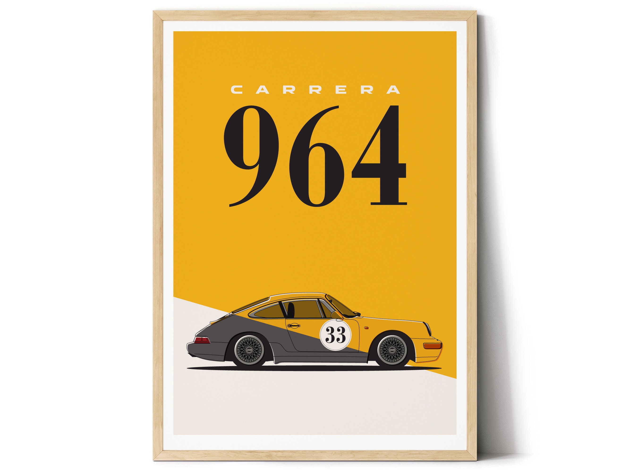 Porsche 911 964 Digital Download Poster - Etsy