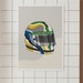POP Art Racing Helmet Digital Download Poster - Etsy