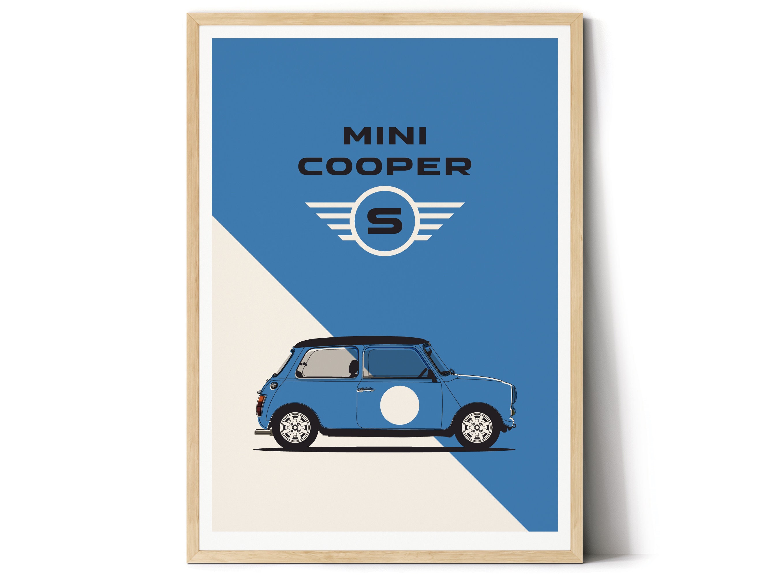 MINI Cooper S Digital Download Poster - Etsy
