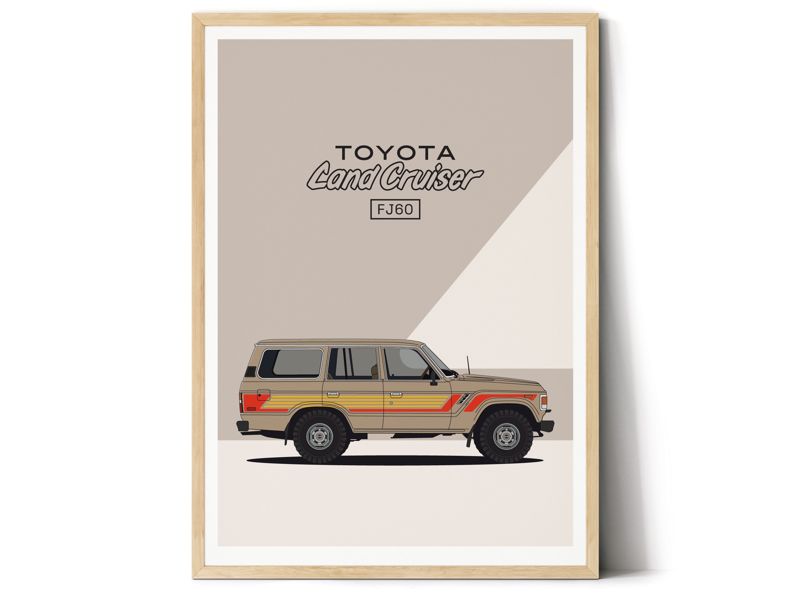 Toyota Land Cruiser FJ60 Digital Download Poster - Etsy