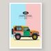 Land Rover DEFENDER 90 Colour Edition Digital Download Poster - Etsy