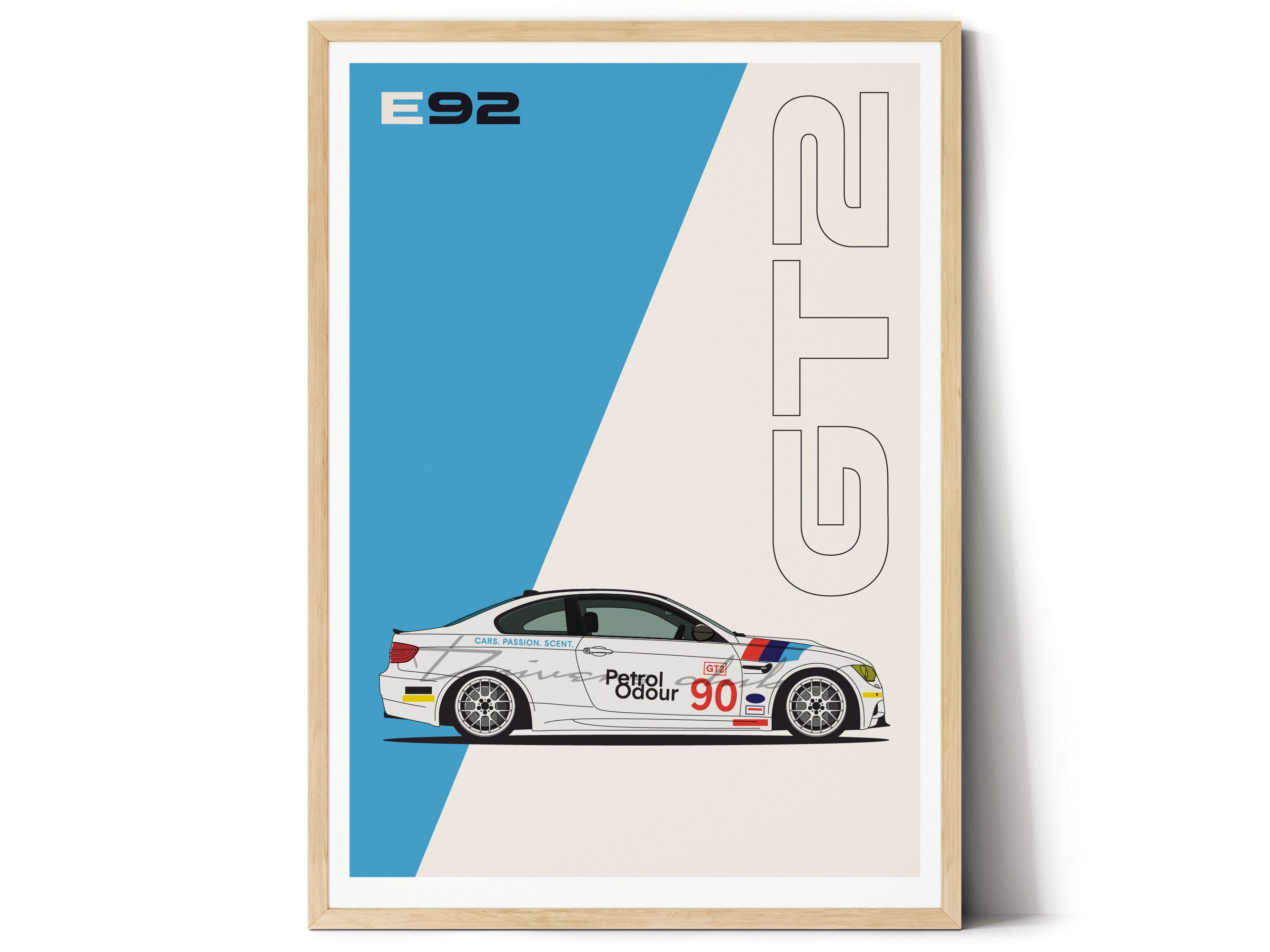 BMW E92 M3 Digital Download Poster - Etsy
