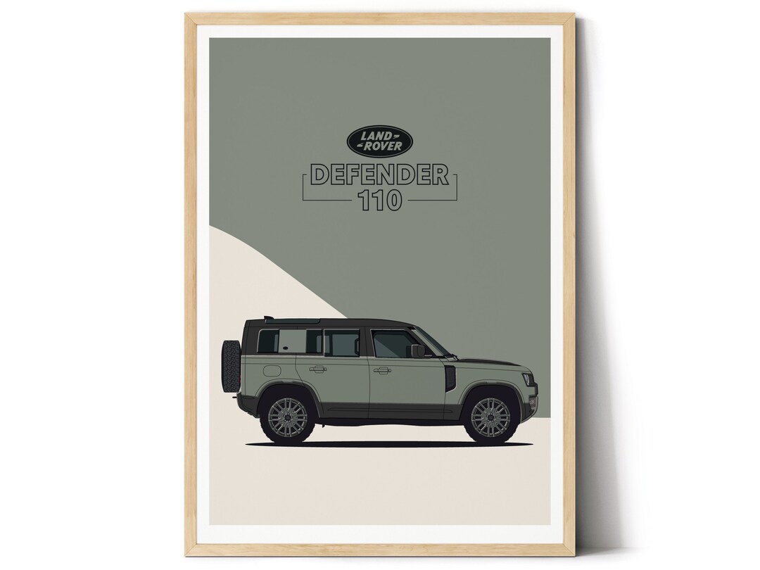 Land Rover DEFENDER 110 - 2021 Digital Download Poster - Etsy