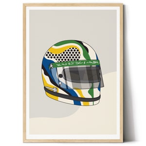 POP Art Racing Helmet Digital Download Poster - Etsy