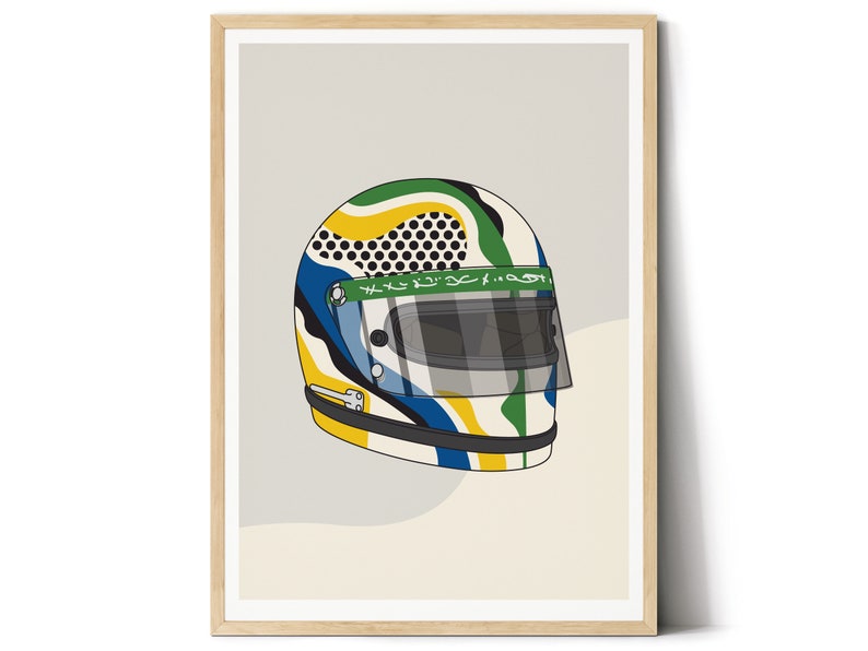 POP Art Racing Helmet Digital Download Poster - Etsy