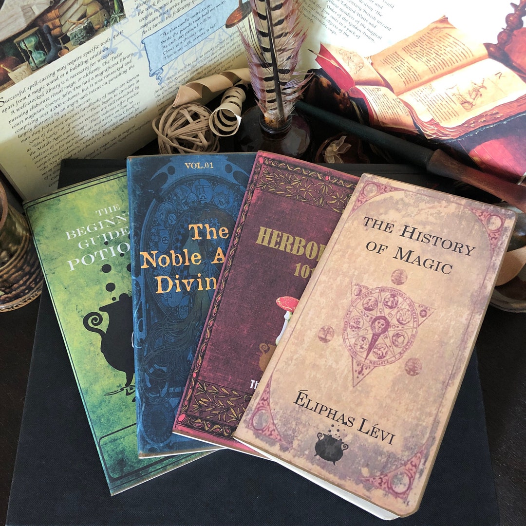 Magical Notebook Set, Fantasy Diary Journals - Etsy