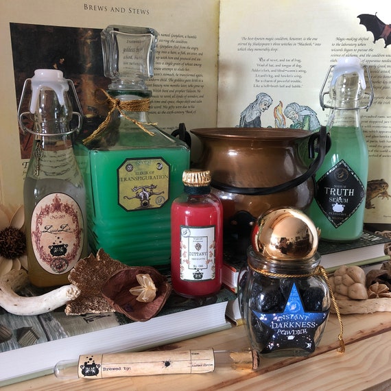 Magic Potion Labels Printable Digital PDF Potion Labels | Etsy
