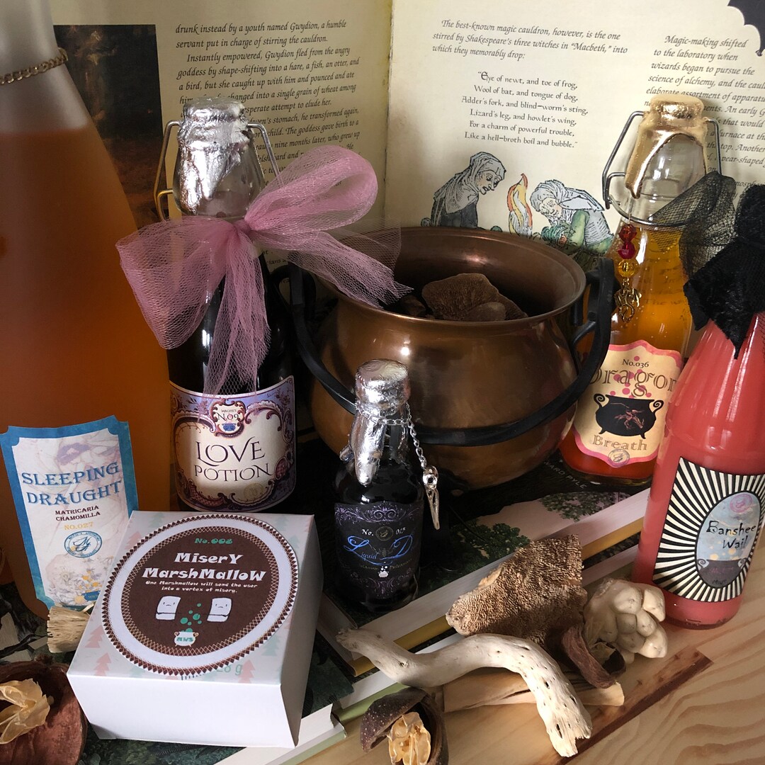 Magic Potion Labels Printable Digital PDF Potion Labels - Etsy