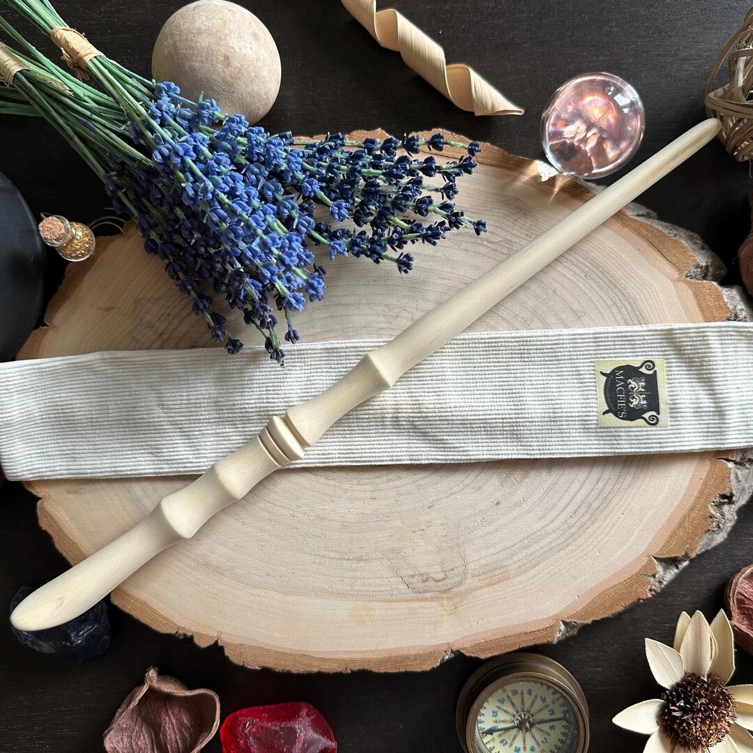 Holly Wand, Magic Wand, Witch Wand, Wizard Wand, Wiccan Wand, Wood Wand ...
