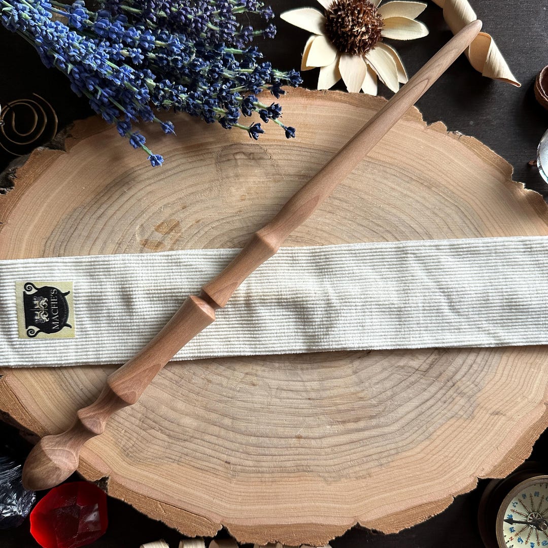Rowan Wand, Wooden Wand, Magic Wand, Wizard Wand, Wiccan Wand, Wood ...