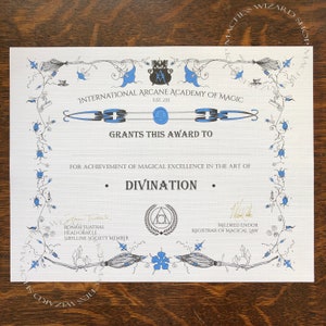 Magical Certificate Set, Magical Diploma and Award Set - Etsy