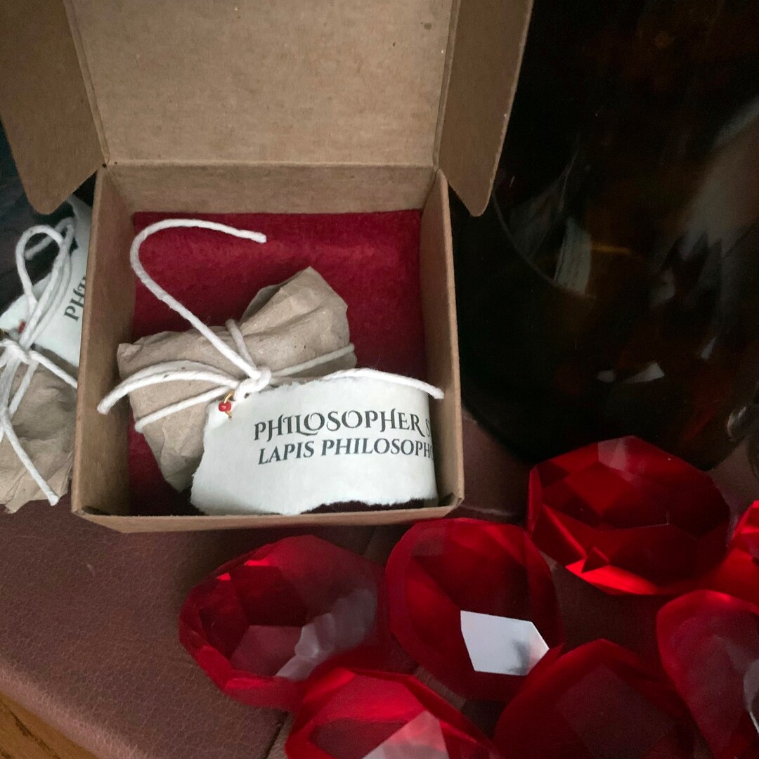 Philosopher Stone, Sorcerers Stone, Nicolas Flamel Alchemist Stone - Etsy