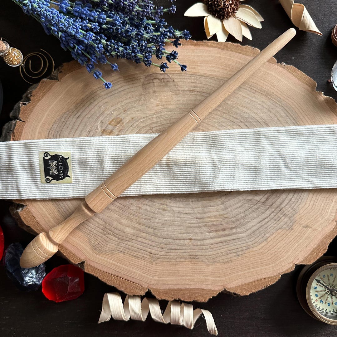 Cedar of Lebanon Wand, Wooden Wand, Magic Wand, Wizard Wand, Wiccan ...