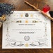 Magizoology Award, Magic Certificate, Magic Diploma - Etsy