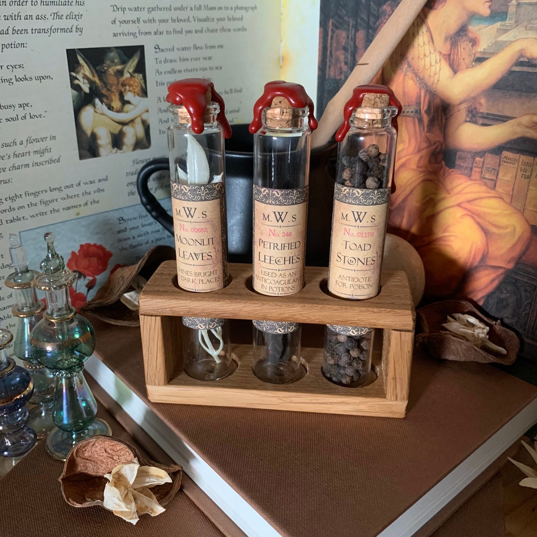 Witch & Wizard Apothecary Set, LARP Potion Making Set - Etsy