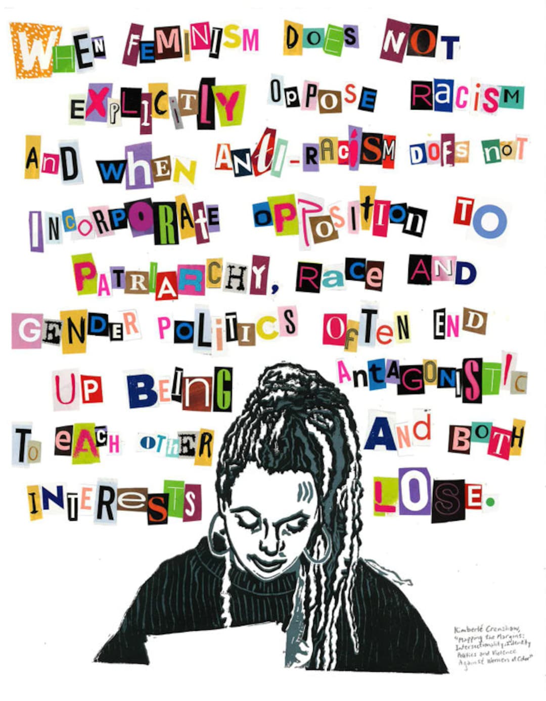 Kimberle Crenshaw Poster (badass Quotes by Badass Women Collection) - Etsy