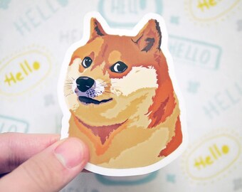 Dog sticker | Etsy