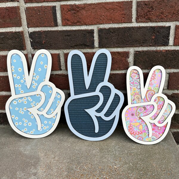 Peace Sign Decor - Etsy