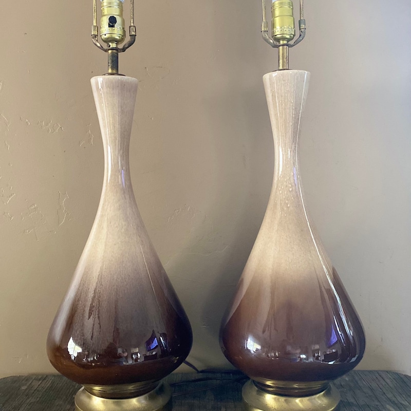 Drip Glaze Lamps - Etsy