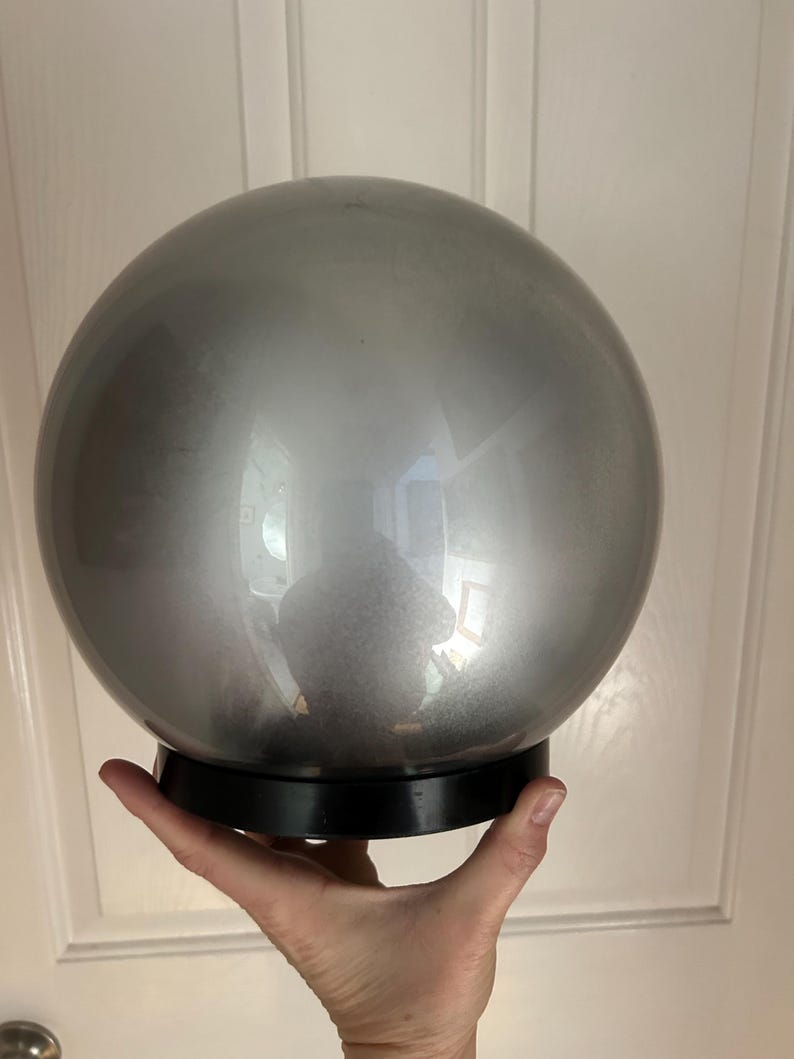 Gemmy 9” Animated Witch Spirit Ball Light up Talking Head Halloween ...