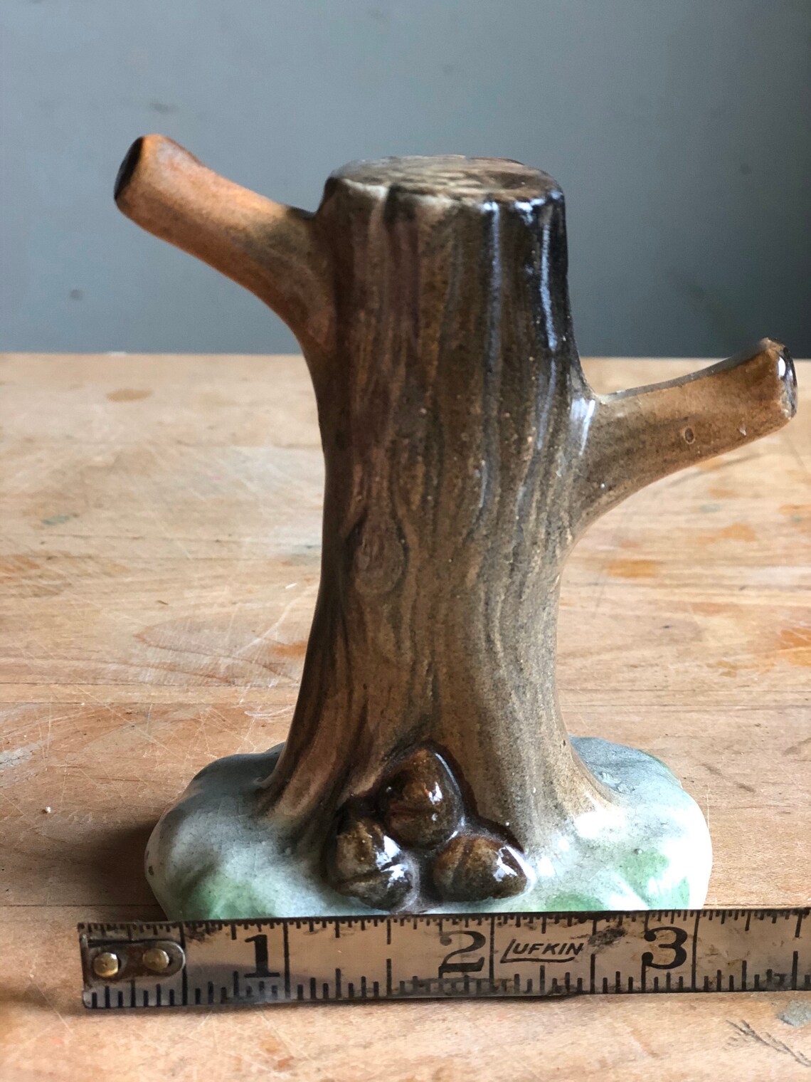 Vintage Ceramic Tree Stump for Holding Rings. Ring Holder Made - Etsy