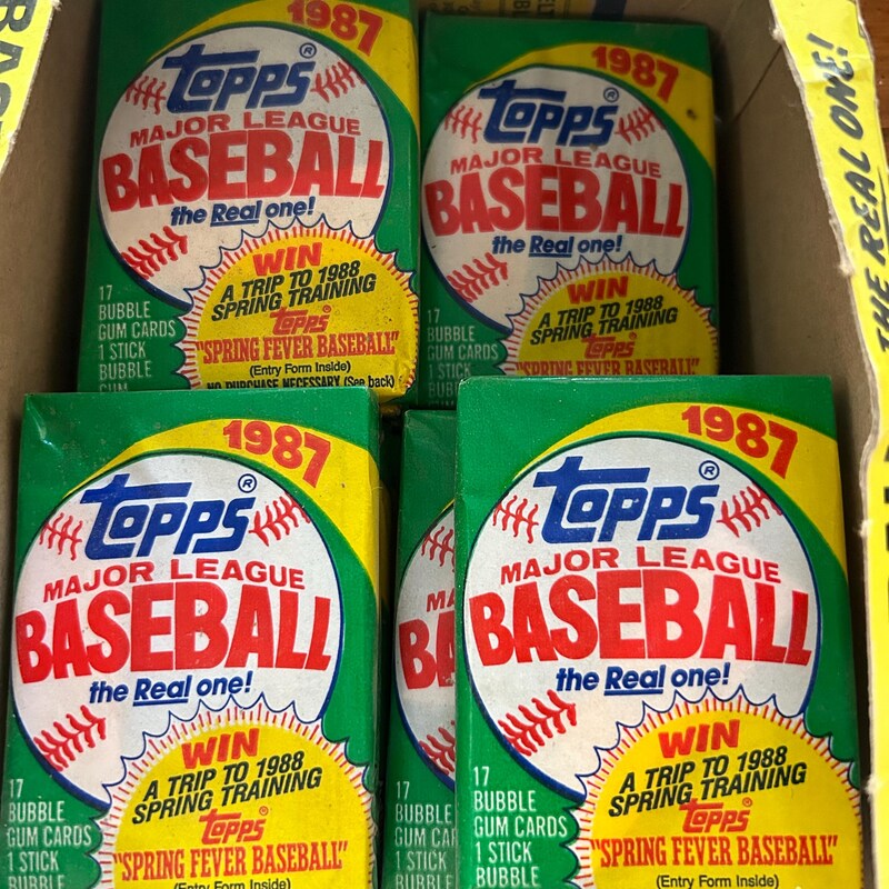 Baseball Card Packs - Etsy
