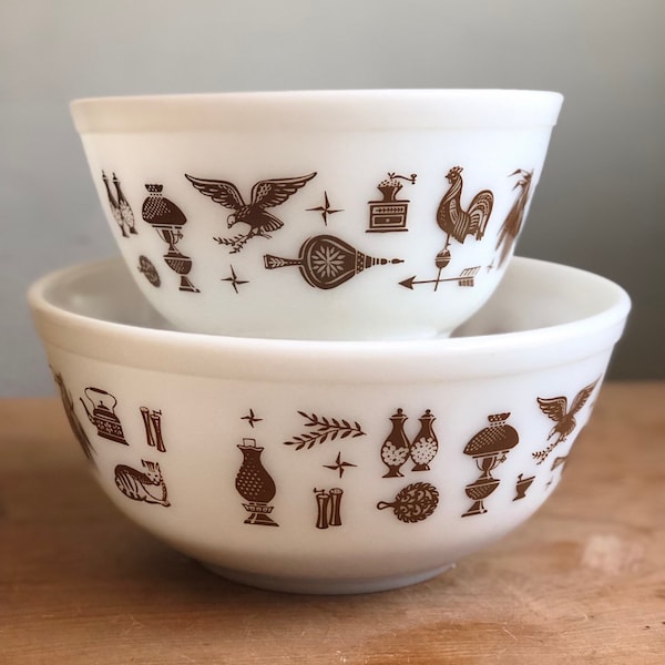 Pyrex Early American - Etsy