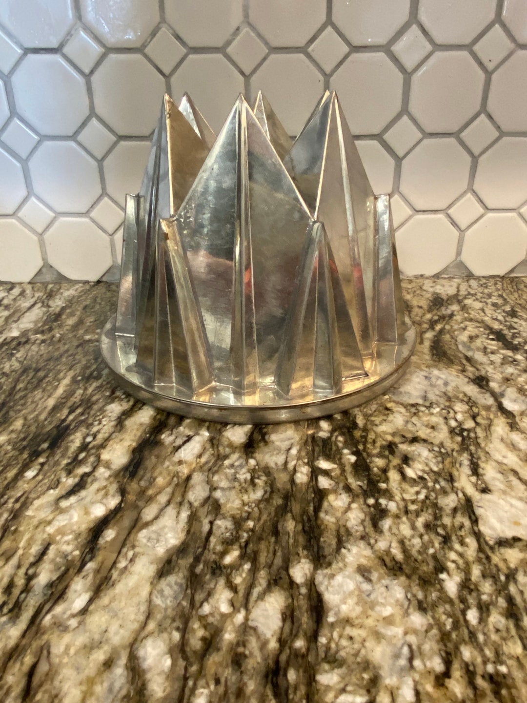 Thurnauer Made in Italy Vintage Six Point Tin Cake Mold, Chocolate Mold ...