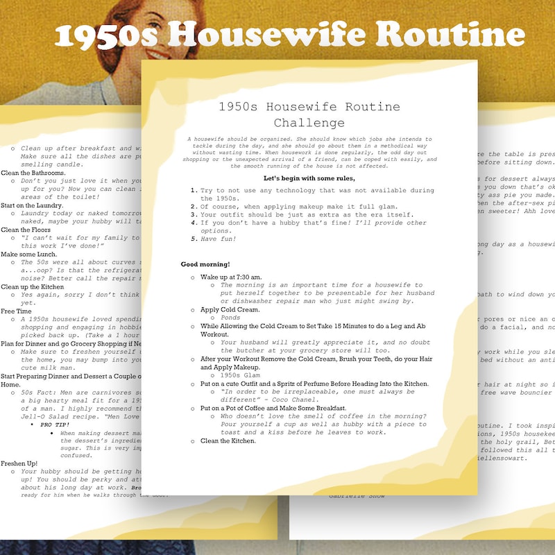 50s Housewife - Etsy