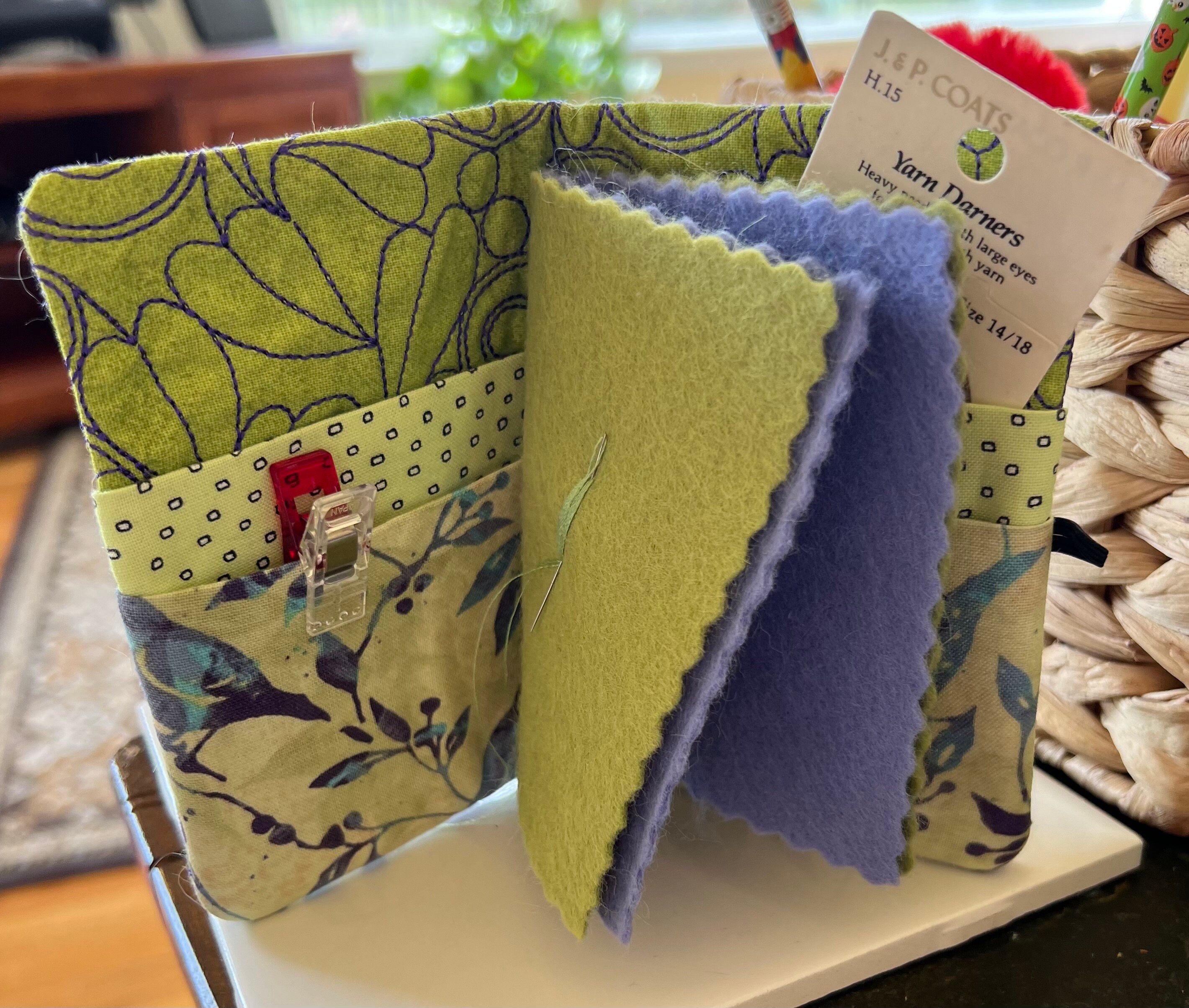 In the Hoop Needle Book Machine Embroidery Design - Etsy