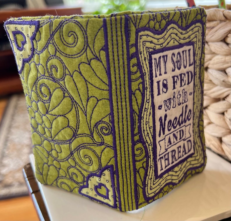 In the Hoop Needle Book Machine Embroidery Design - Etsy