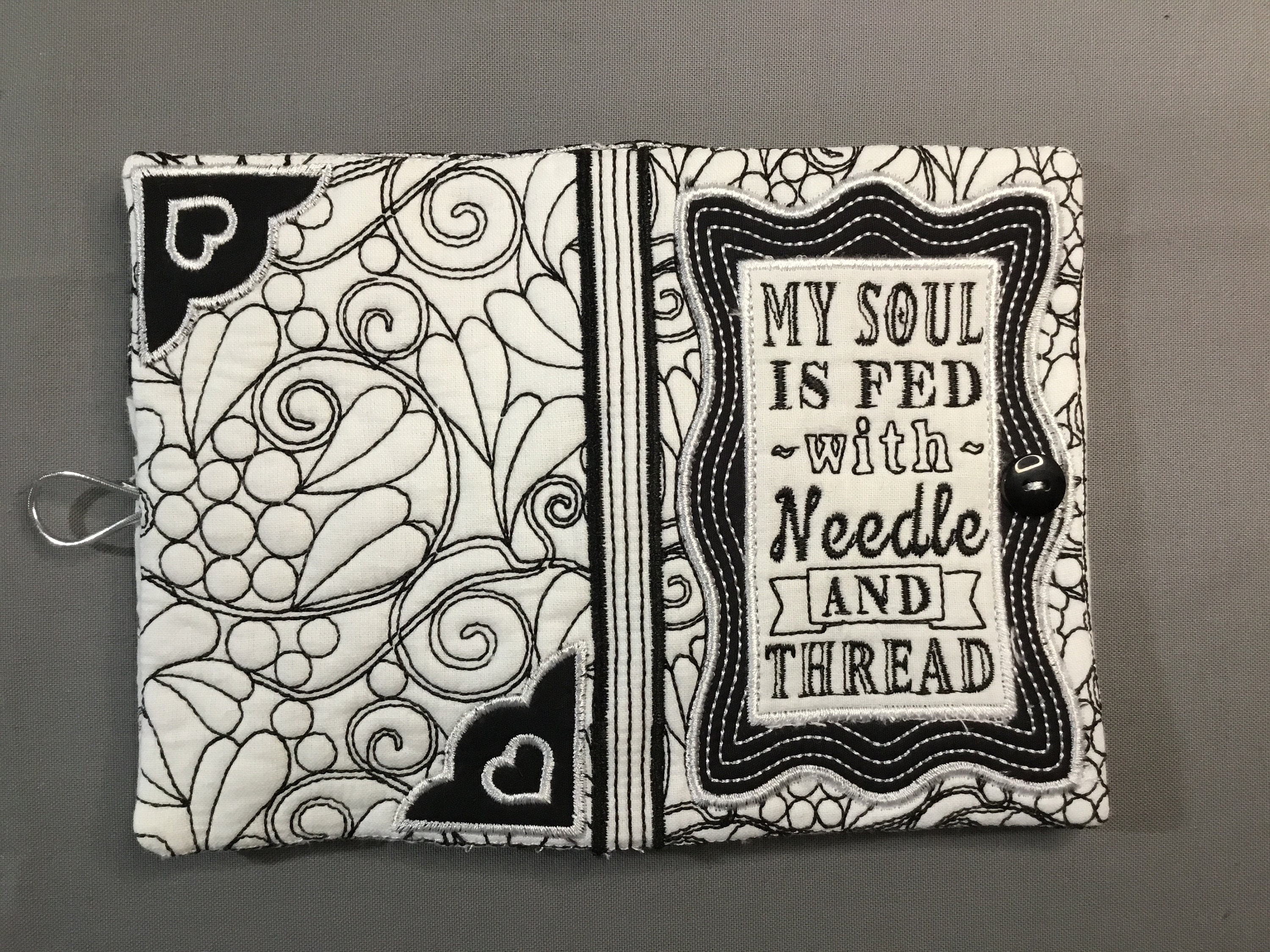 In the Hoop Needle Book Machine Embroidery Design - Etsy