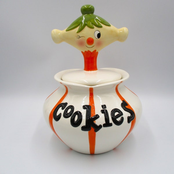 Vintage Holt Howard Cookie Jar - Etsy