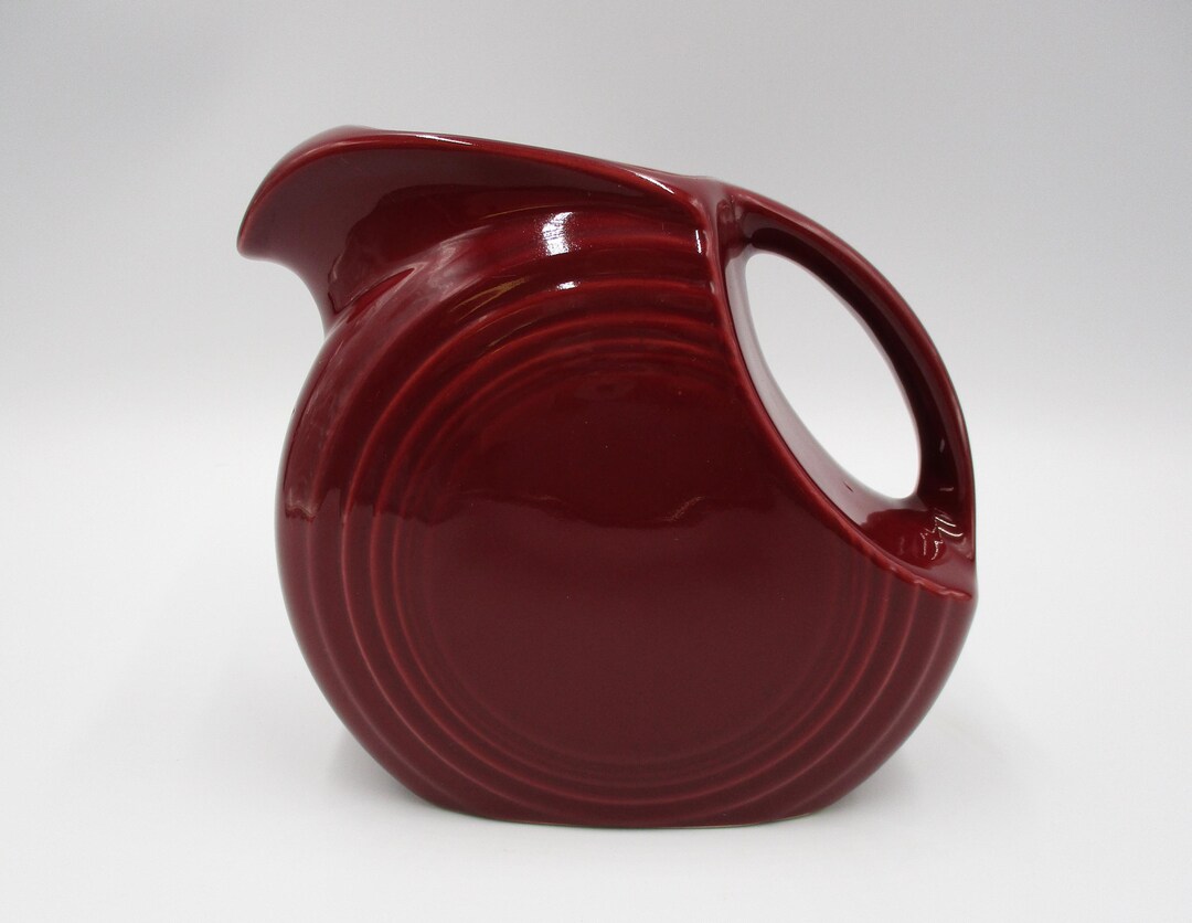Fiesta Cinnabar Juice Pitcher, 28 Oz, Discontinued - Etsy