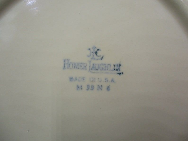 Homer Laughlin Century Oval Center Platter, Briar Rose Pattern - Etsy