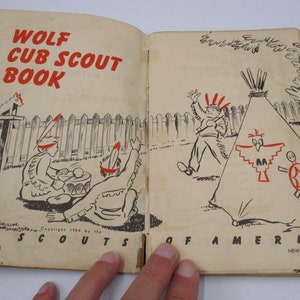 Wolf: Cub Scout Book, 1954, Soft Cover - Etsy