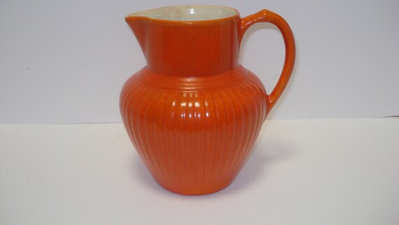 Red Wing Gypsy Trail Reed Tall Pitcher Red - Etsy