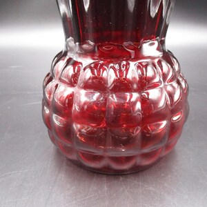 Anchor Hocking Royal Ruby Pineapple Vase, 9" - Etsy