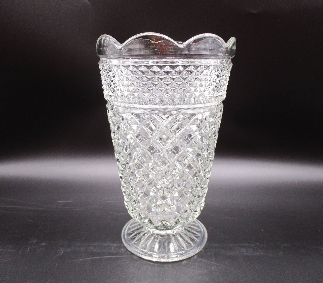 Anchor Hocking Wexford 10" Vase - Etsy